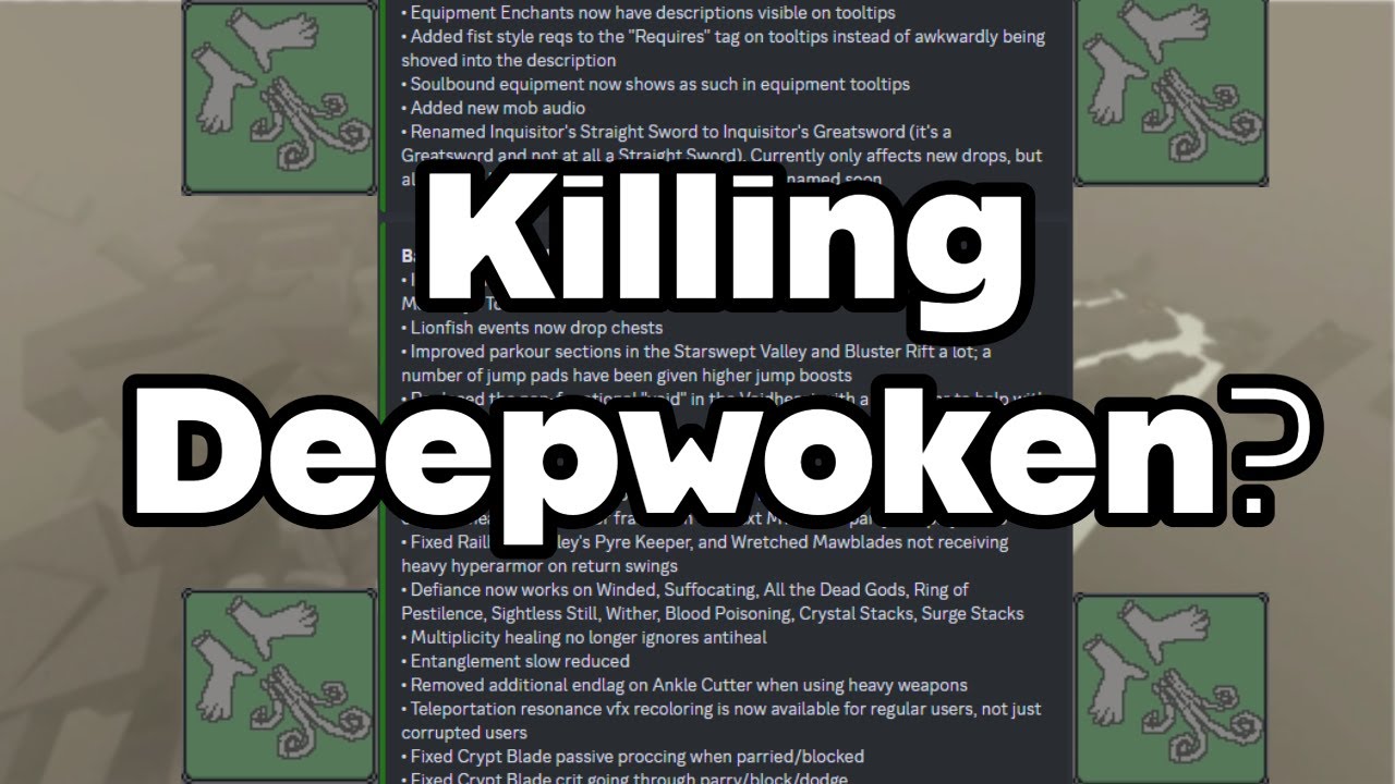 This is a HUGE Problem... || Deepwoken - YouTube