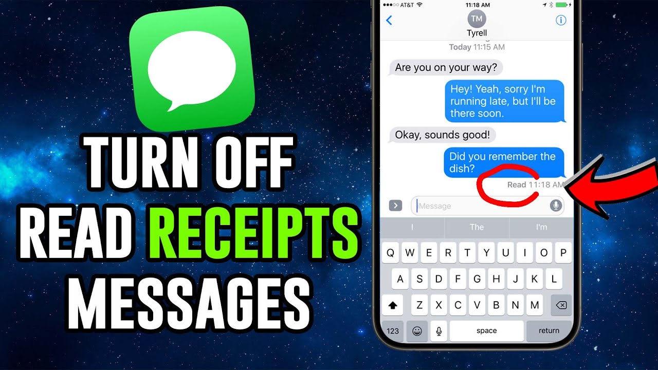 How to Turn OFF Read Receipts On iPhone messages app (2024) - YouTube