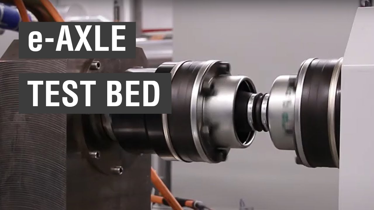 FEV France e axle Test Bed - YouTube