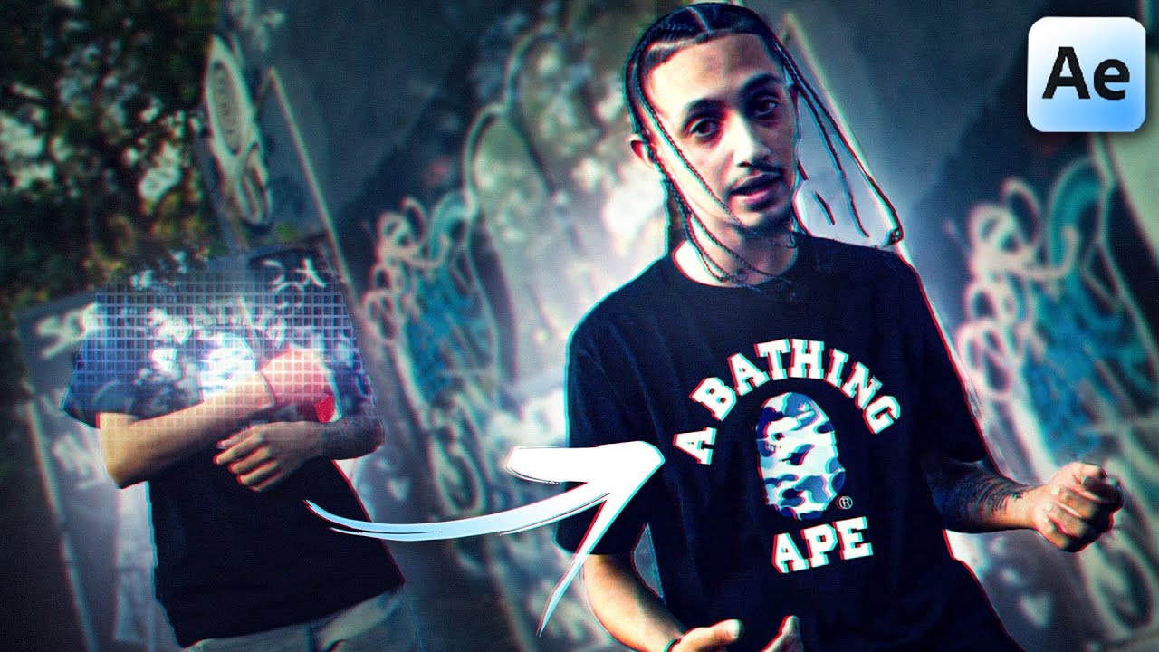 UNIQUE INVISIBLE Effect in After Effects - YouTube