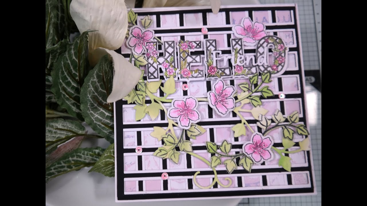 Clever Cuts 6x6 Offset Background - YouTube