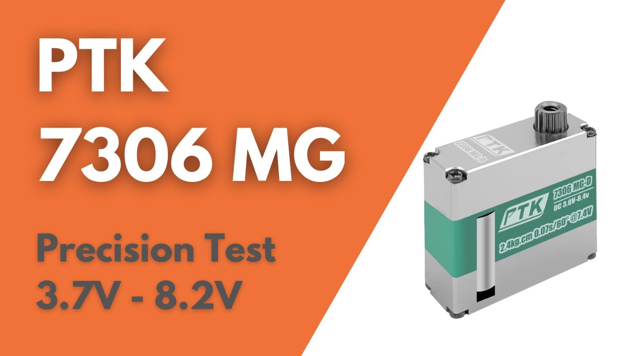PTK 7306 MG: a solid miicro servo for RC Gliders - YouTube
