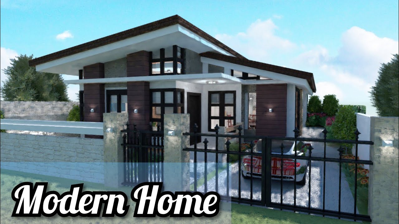 Modern Home Design | Single Attach w/ 2 Bedrooms | NicePh - YouTube