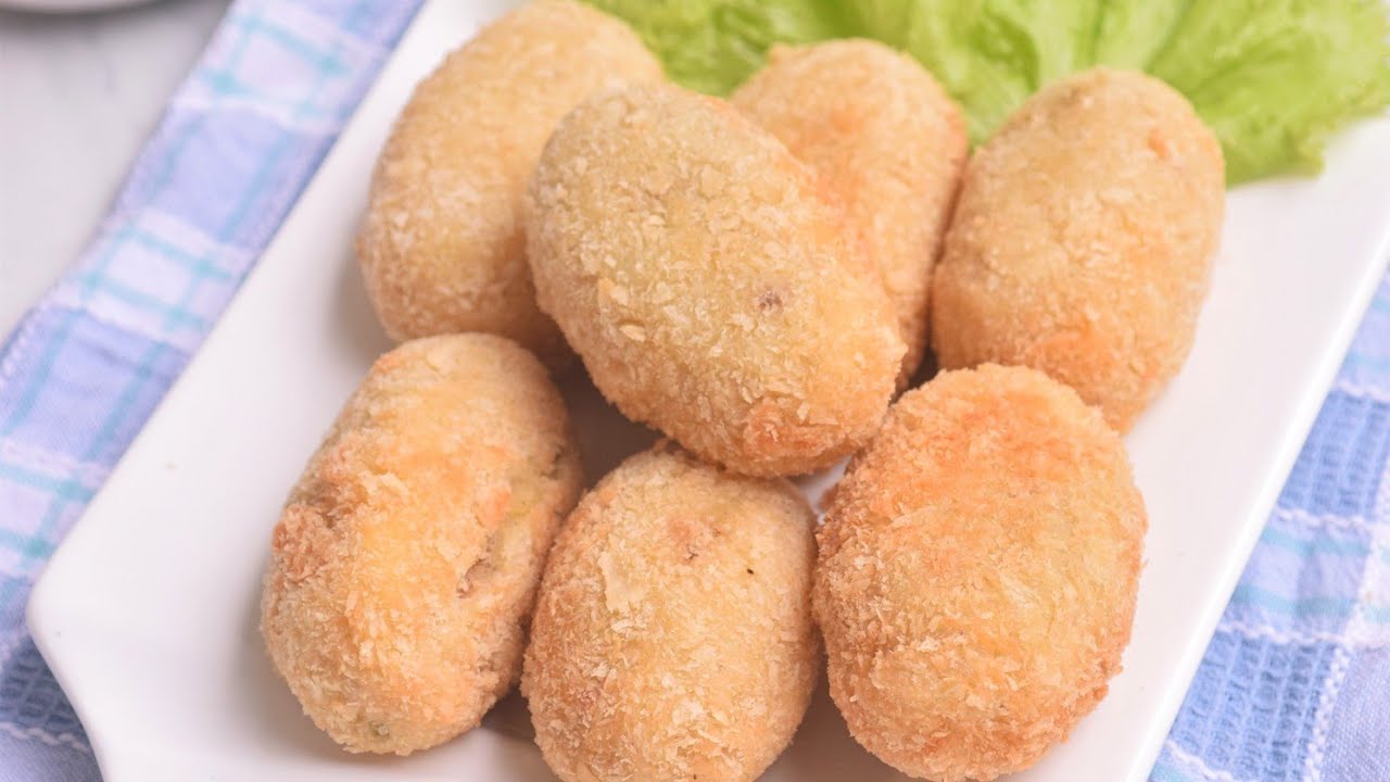 Kroket kentang / beef Croquette - YouTube