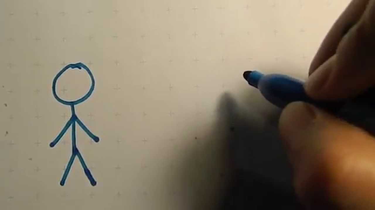 How to draw people in 5 seconds - YouTube