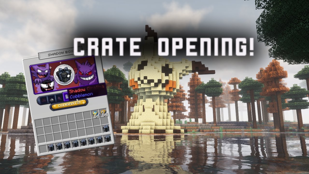COBBLEMON Crate Opening *EPIC PULLS* and Zoo Building! - YouTube