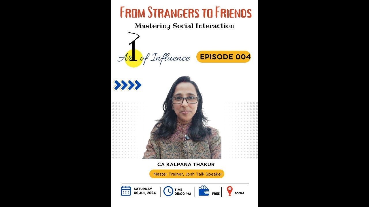 From Strangers to Friends - Mastering Social Interaction - YouTube