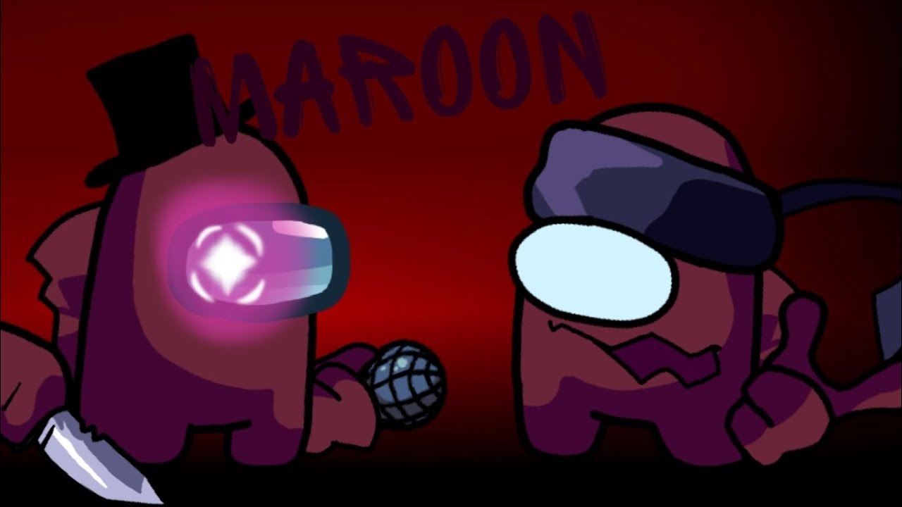 test maroon ( fnf vs imposter v4) dc2 - YouTube