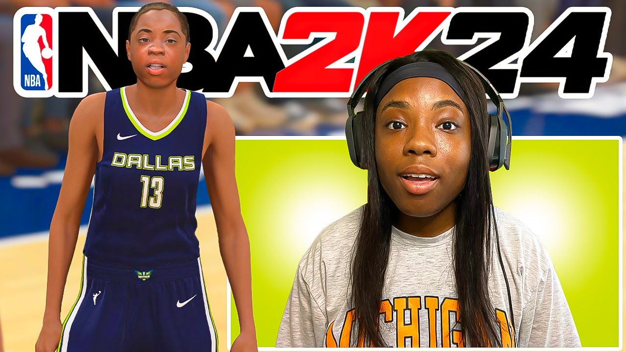 I PLAYED THE NBA 2K24 WNBA MYCAREER ON HALL OF FAME AND THIS HAPPENED ...