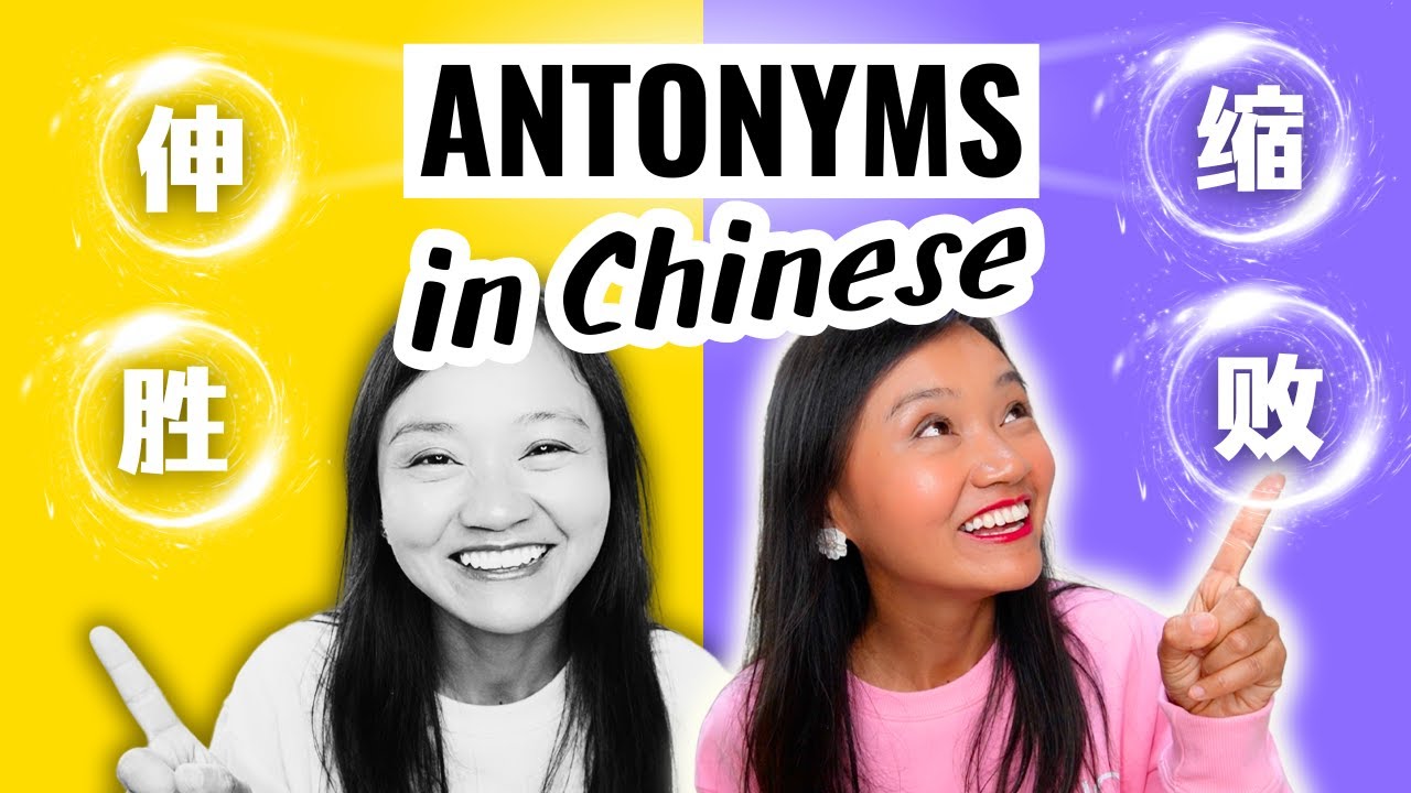 100 Chinese OPPOSITES for Fluency! (Mandarin Antonyms You Need ...