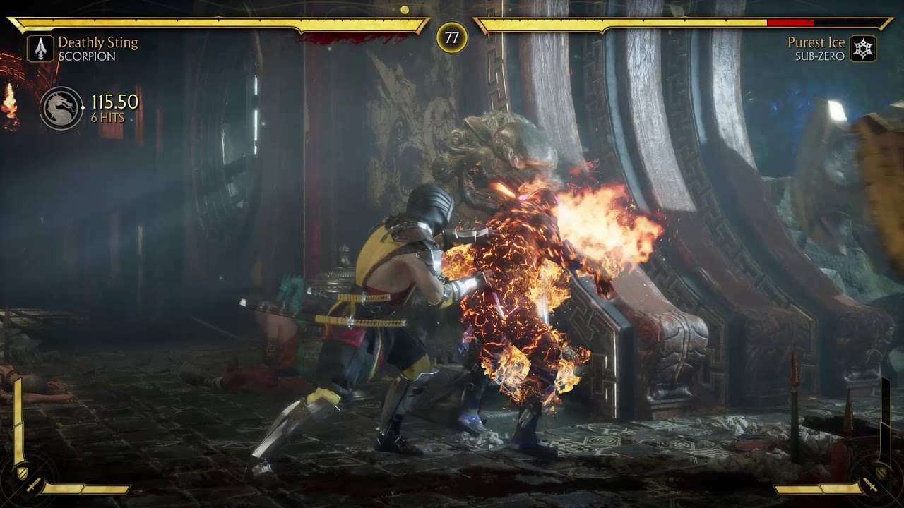 Mortal Kombat 11 Scorpion Fatality 2. - YouTube