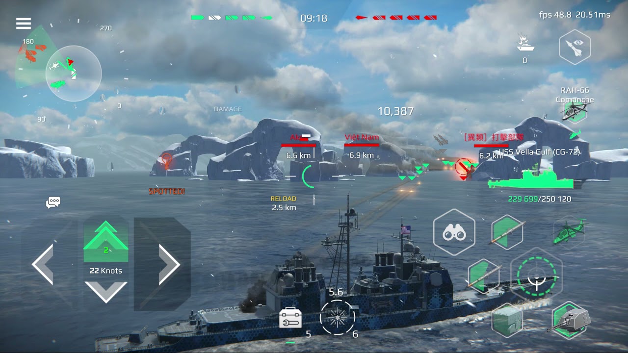 USS Vella Gulf - Modern warships - Build and Play ! - YouTube