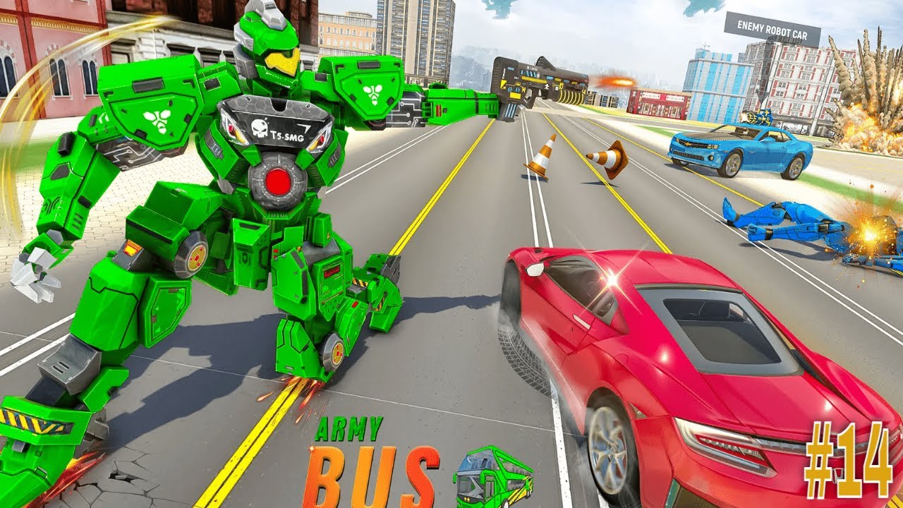 Army Bus Robot Car - Robots | Transformer | Transforming Robots | #14 ...