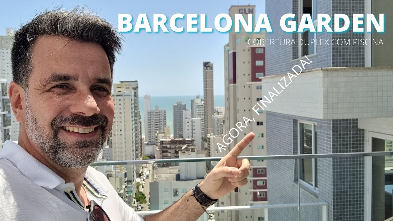 Barcelona Garden cobertura duplex PRONTA! Mobíliada, equipada, decorada e pronta pra festa - YouTube