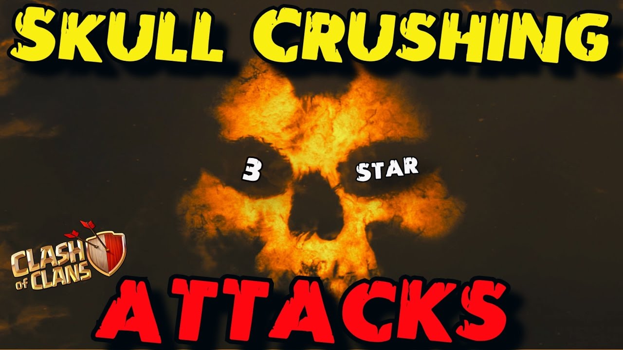Clash of Clans Skull Crushing 3 Star Attacks (TH10 & TH9) | Easy 3 Star ...