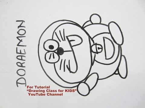 How to Draw- Kids Favorite Doraemon Step by Step Tutorial for Kids ...