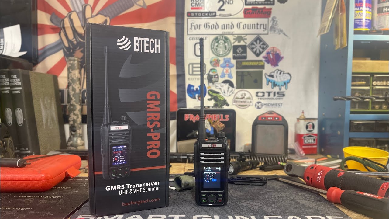 New Btech gmrs pro unboxing and first look! - YouTube