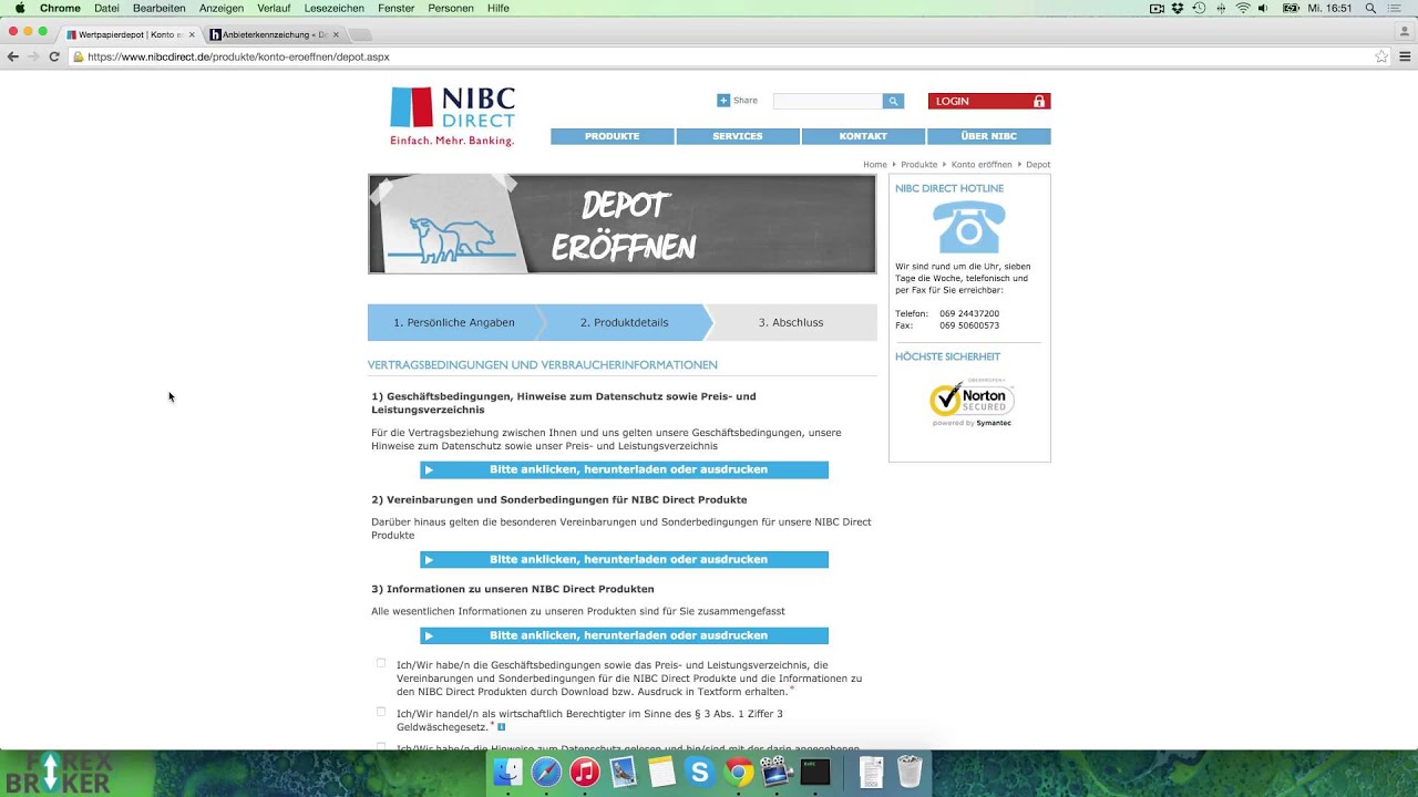 NIBC Direct eröffnen - forexbroker.de - YouTube