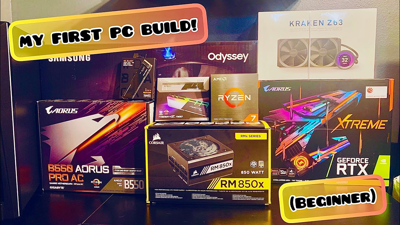 MY FIRST PC BUILD! - (beginner) - YouTube