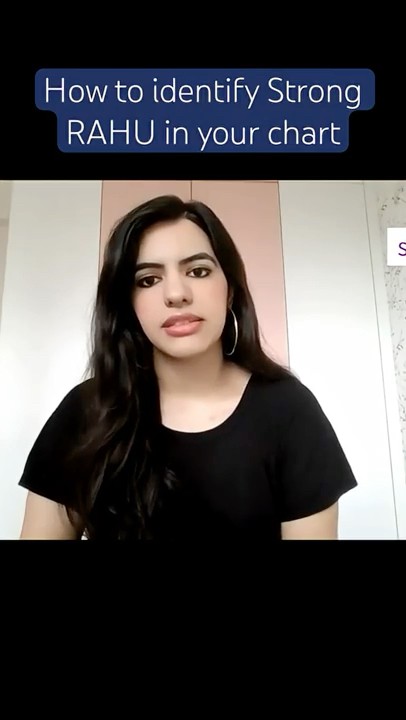 How to identify Strong Rahu in your chart #vedicastrology #jyotish # ...