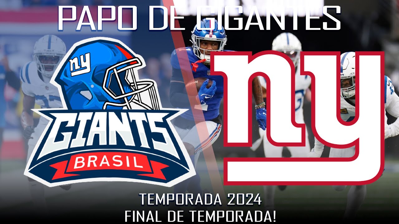 NFL Season 2024 | Season Ending New York Giants | Papo de Gigantes ...