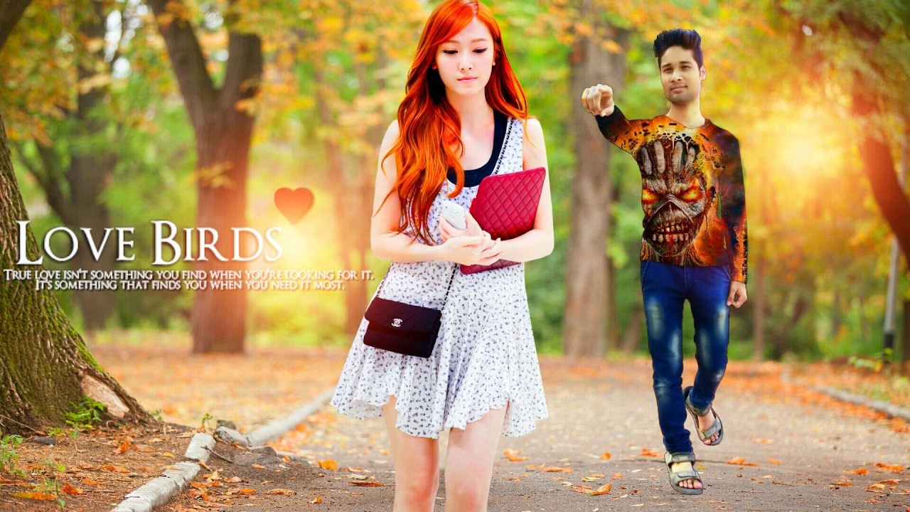 How to edit your pic with girl alone boy, Editz Zone - YouTube