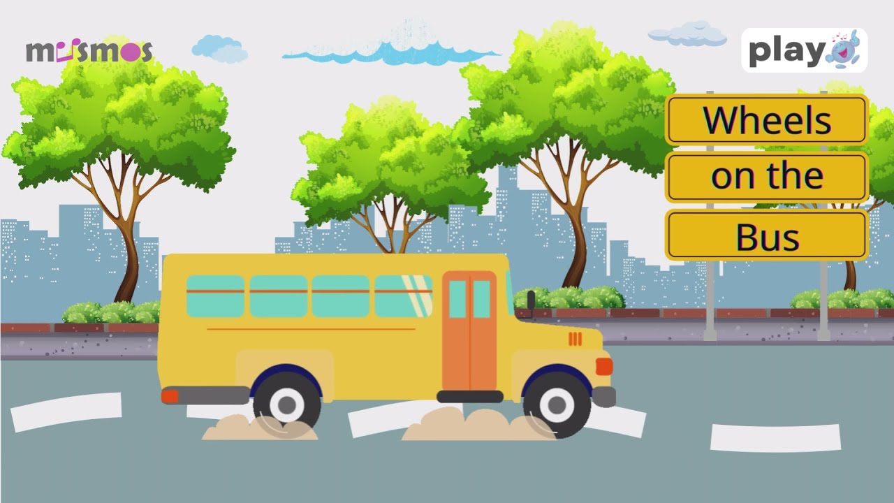 Wheels on the Bus | Songs & Rhymes for Kids | Musmos - YouTube