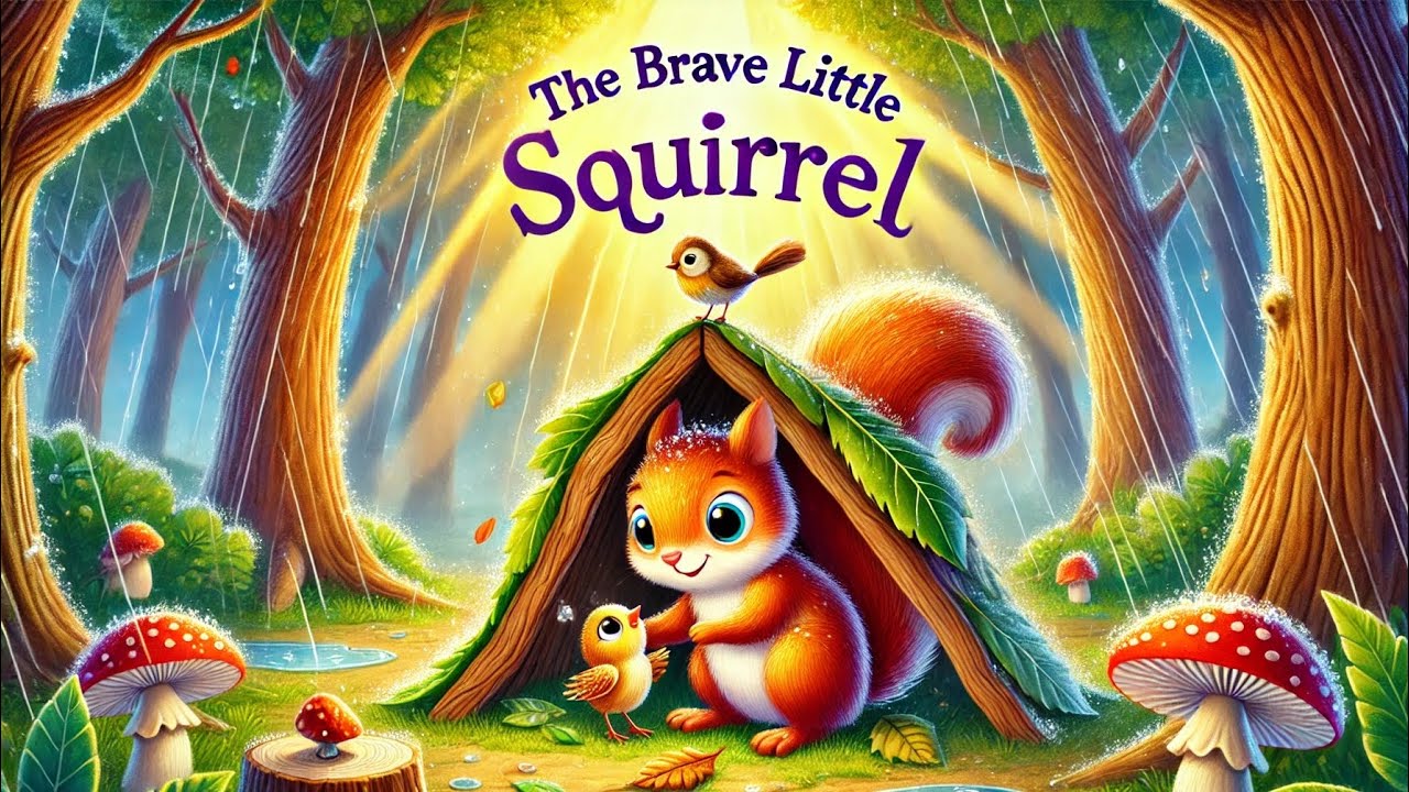 The Brave Little Squirrel | interesting story for kids | #kidsstories # ...
