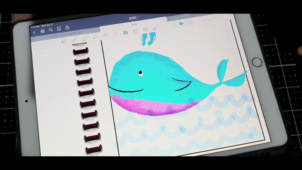 June Cover and Month Page | Digital Planning | 2020 - YouTube