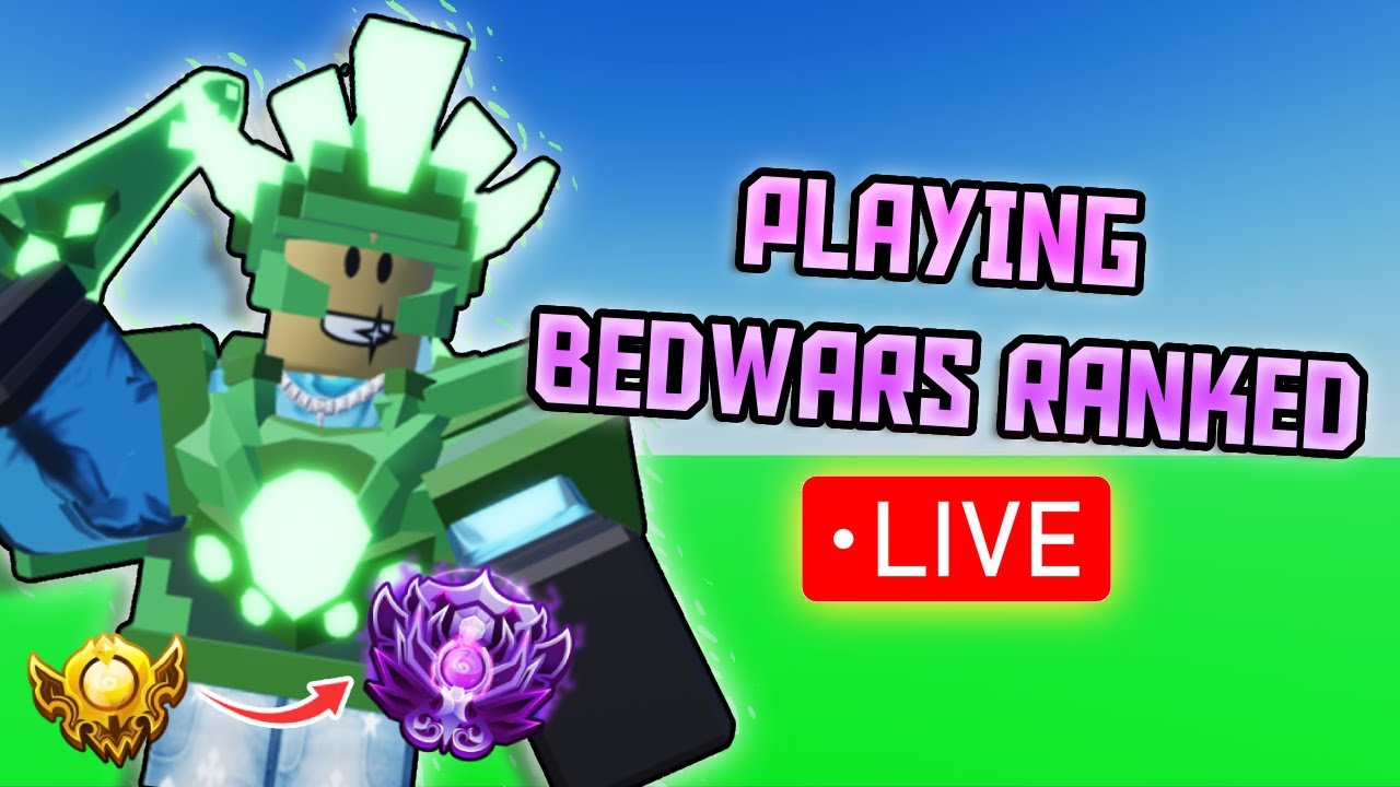 🔴ROBLOX/BEDWARS LIVE!┃RANKED!⚔️┃NEW UPDATE!🔴 - YouTube