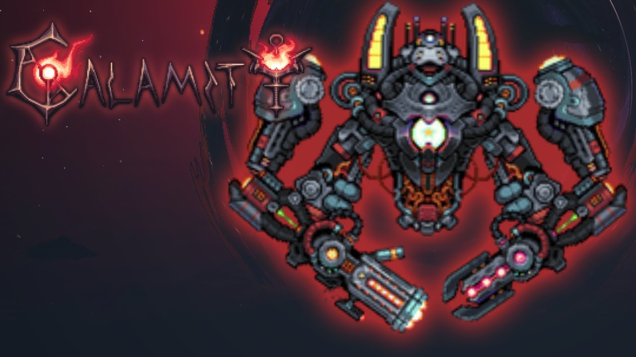 Terraria/Calamity mod/Wrath of the Gods/XG-07 Mars/Master mode/Death ...