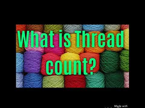 WHAT IS THREAD COUNT ?? - YouTube