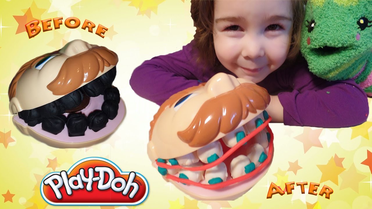Play Doh Doctor Drill n Fill Playset Play Doh Dentist Toys Playdough ...