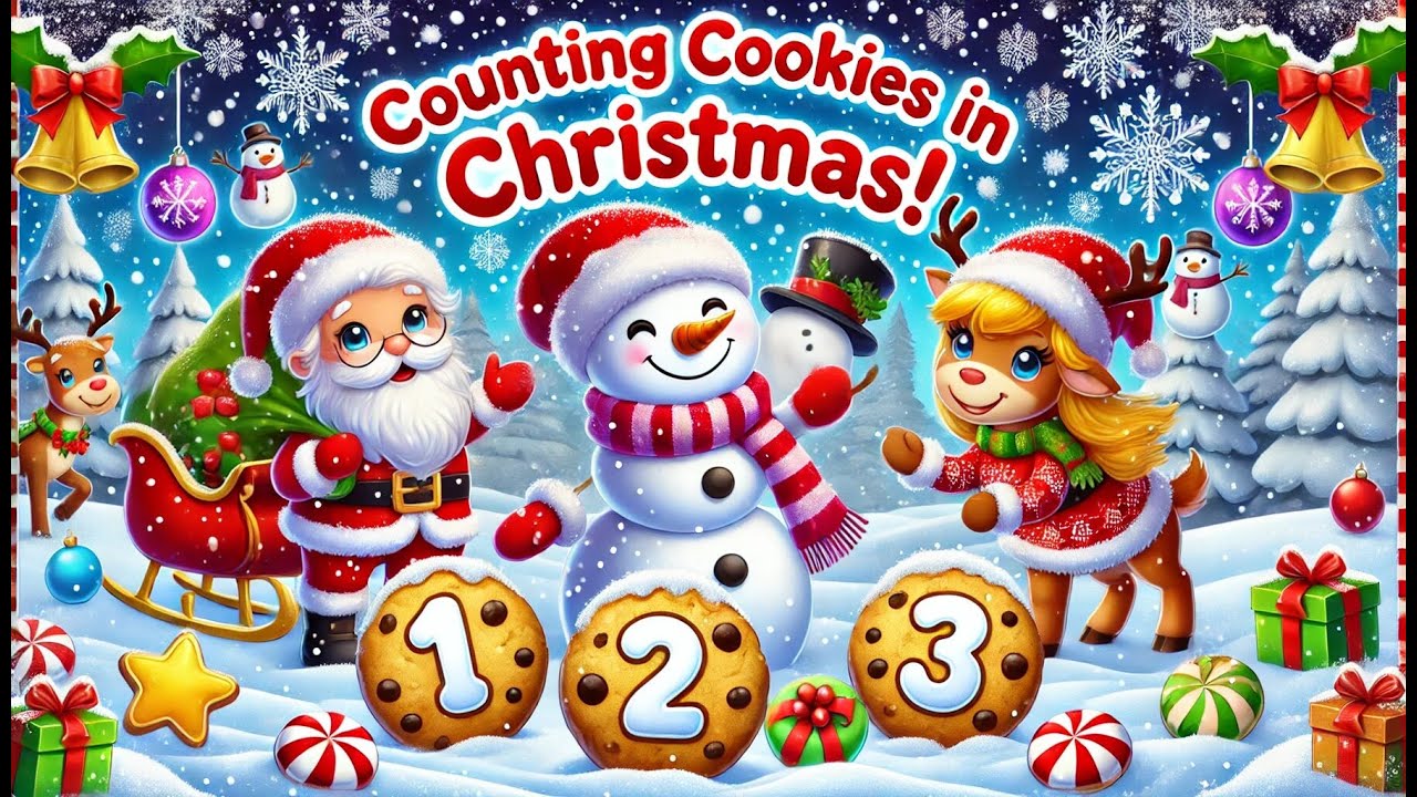 1 To 2 Cookies Counting For Kids | Yummy Cookie Counting Fun! 🍪 Count ...