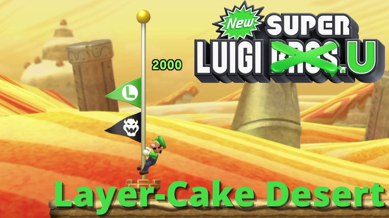 New Super Luigi U Layer Cake Desert Walkthrough Nintendo Switch - YouTube