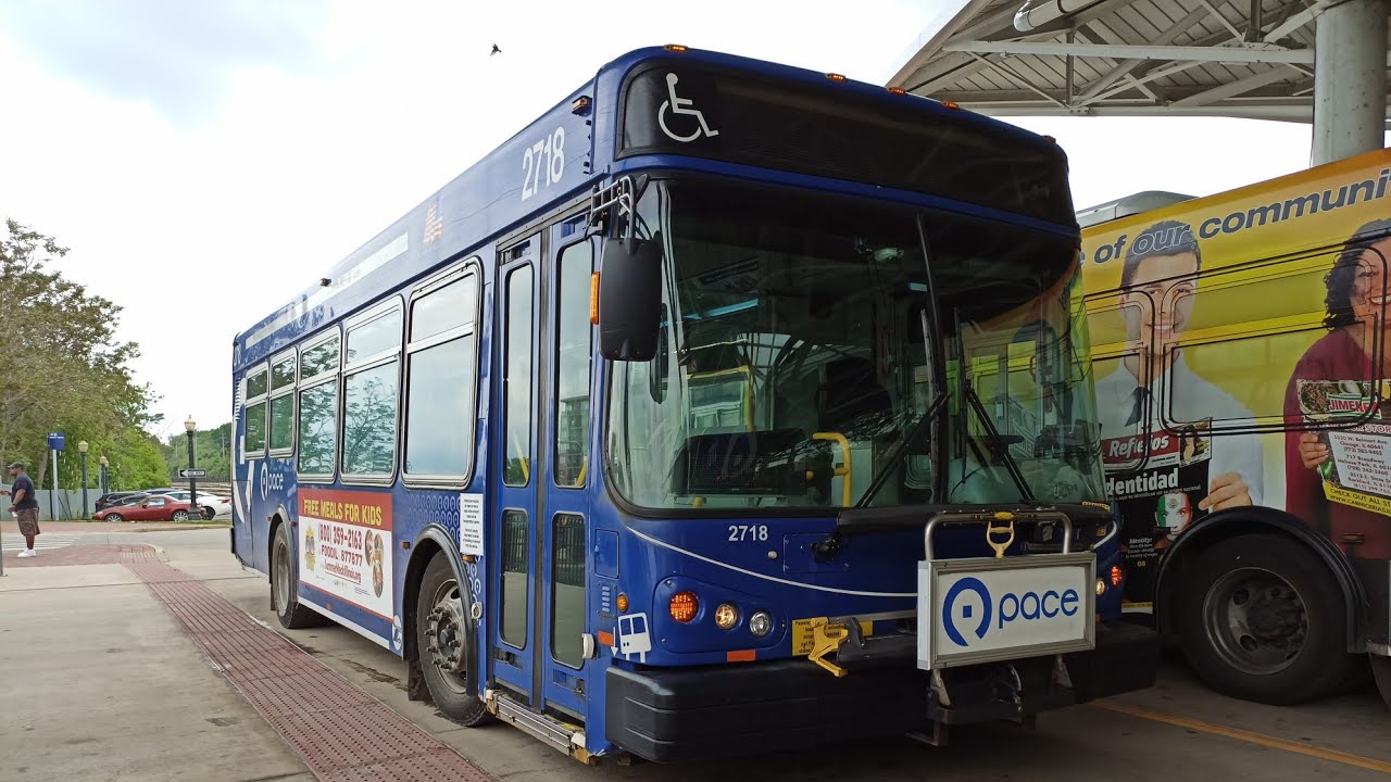 Ride On Pace Bus 2007 ElDorado National EZ-Rider II MAX 2718 On Rt 801 ...