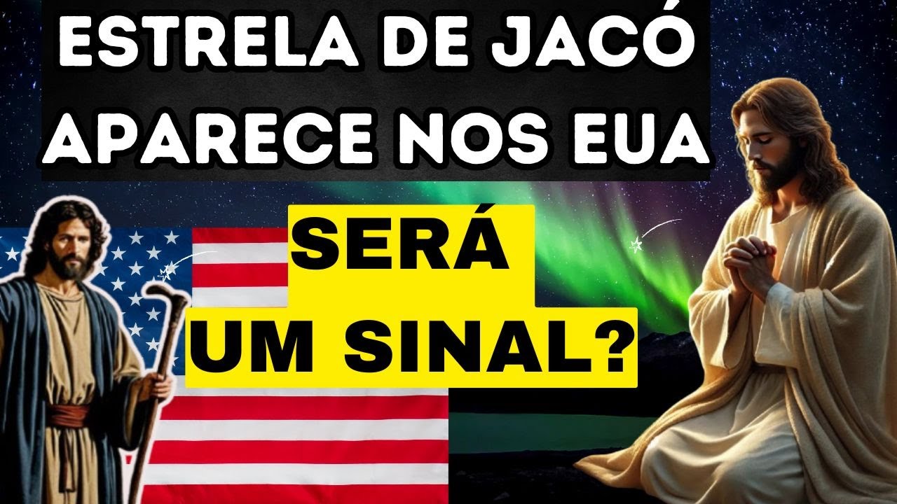AGORA! Filmaram a POSSÍVEL ESTRELA DE JACÓ na Flórida! SERIA UM SINAL ...