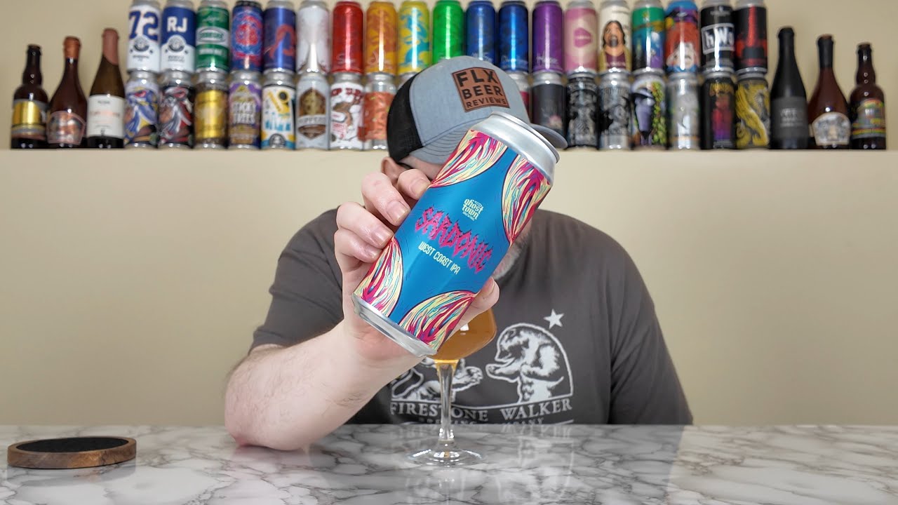 Sardonic (West Coast IPA) | Ghost Town Brewing | Beer Review | #2421 ...