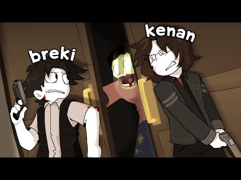 2 tabacudo falhando em SOBREVIVER no Resident Evil (ft.breki)