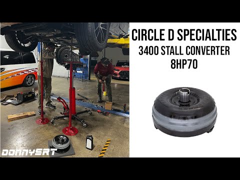 Charger R/T 3400 Stall Circle D Torque Converter Install - YouTube