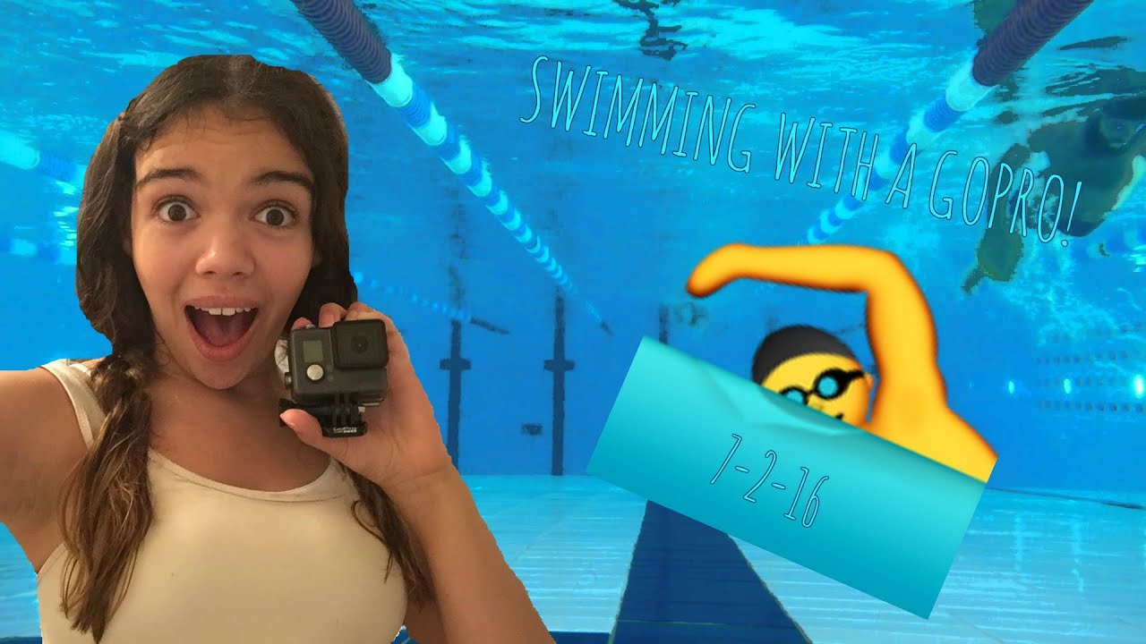 SWIMMING WITH GOPRO!| Isis Eggleston - YouTube