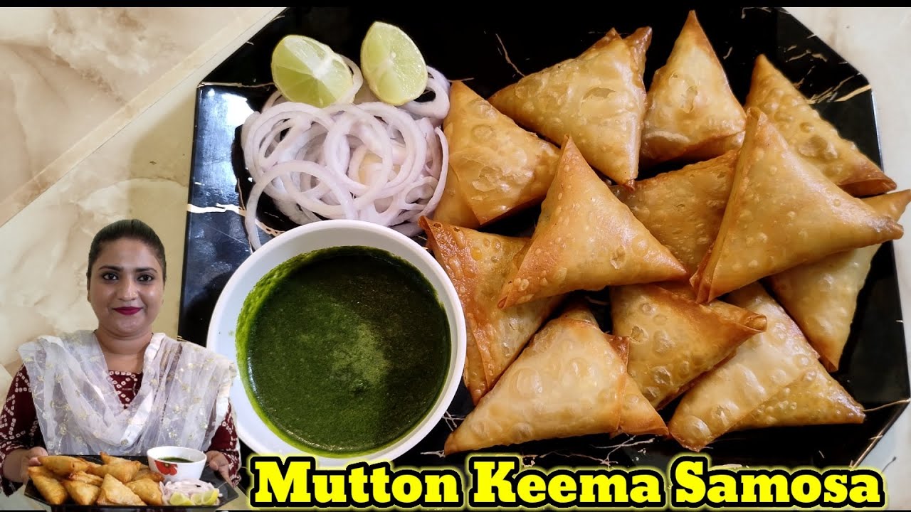 Mutton Keema Samosa Recipe | Ramadan Special Recipe | Kheema Samosa ...
