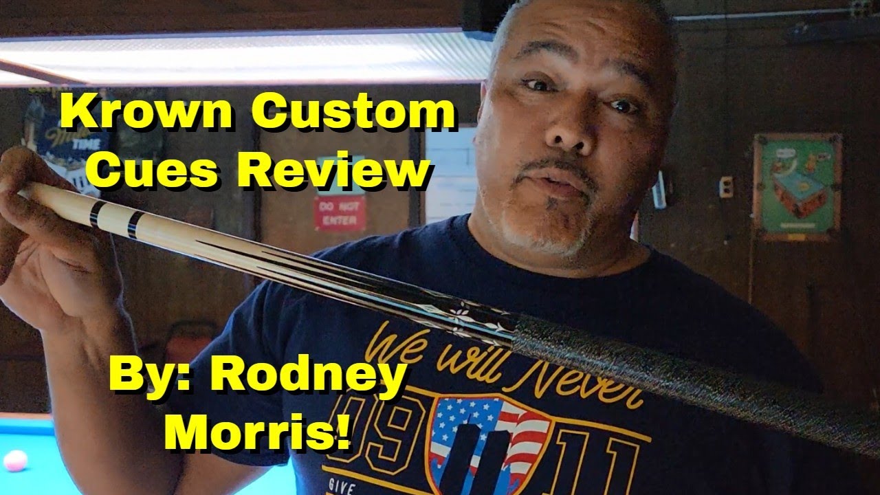 Rodney Morris Talks About Krown Custom Cues! - YouTube