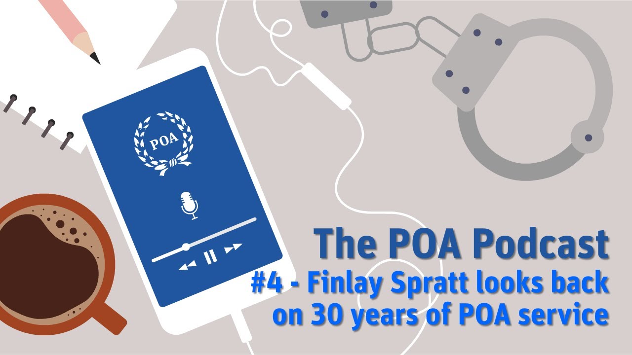 #4 - Finlay Spratt looks back on 30 years of POA service - YouTube