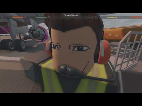 Roblox ground crew sim!! - YouTube