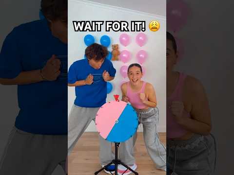 THE ULTIMATE GENDER REVEAL! 💙🩷🤣 #challenge #shorts