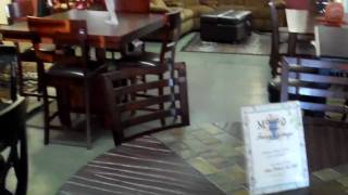 Alpine Furniture 469 Slate Top Dining Table by Molino Home Furnishings