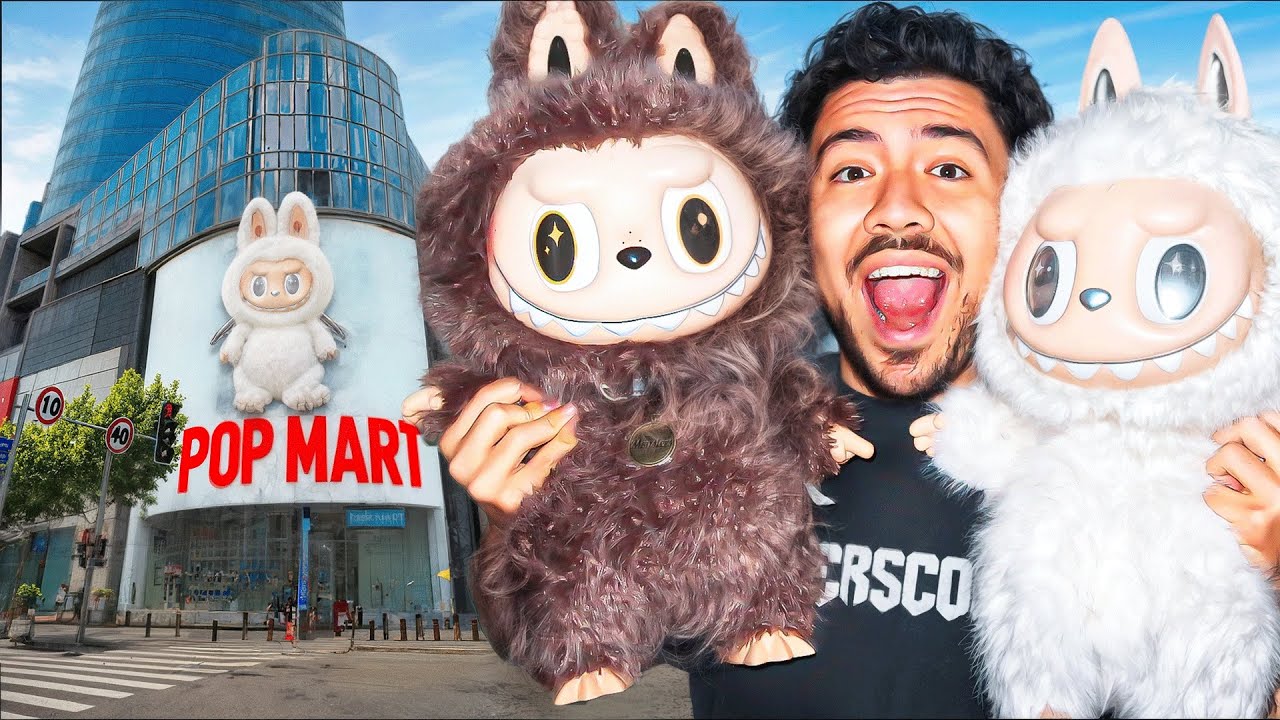 I Went to The WORLD'S BIGGEST LABUBU STORE & Bought This... (RARE TOY ...