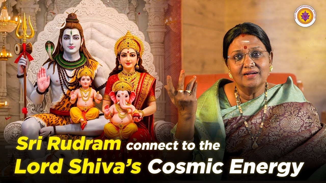 The Secret Vedic Chant That Transforms Life – Sri Rudram | Sri Matha ...