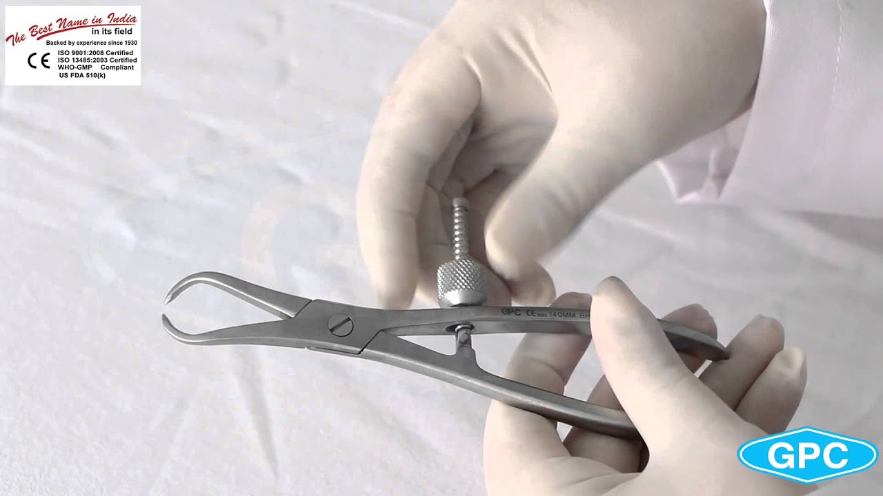 Speedlock Bone Reduction Forceps | Pointed Mini Reduction Forceps ...
